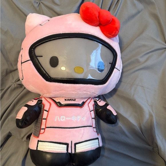Hello Kitty | Toys | Hello Kitty Pink Racecarrobo Plush | Poshmark
